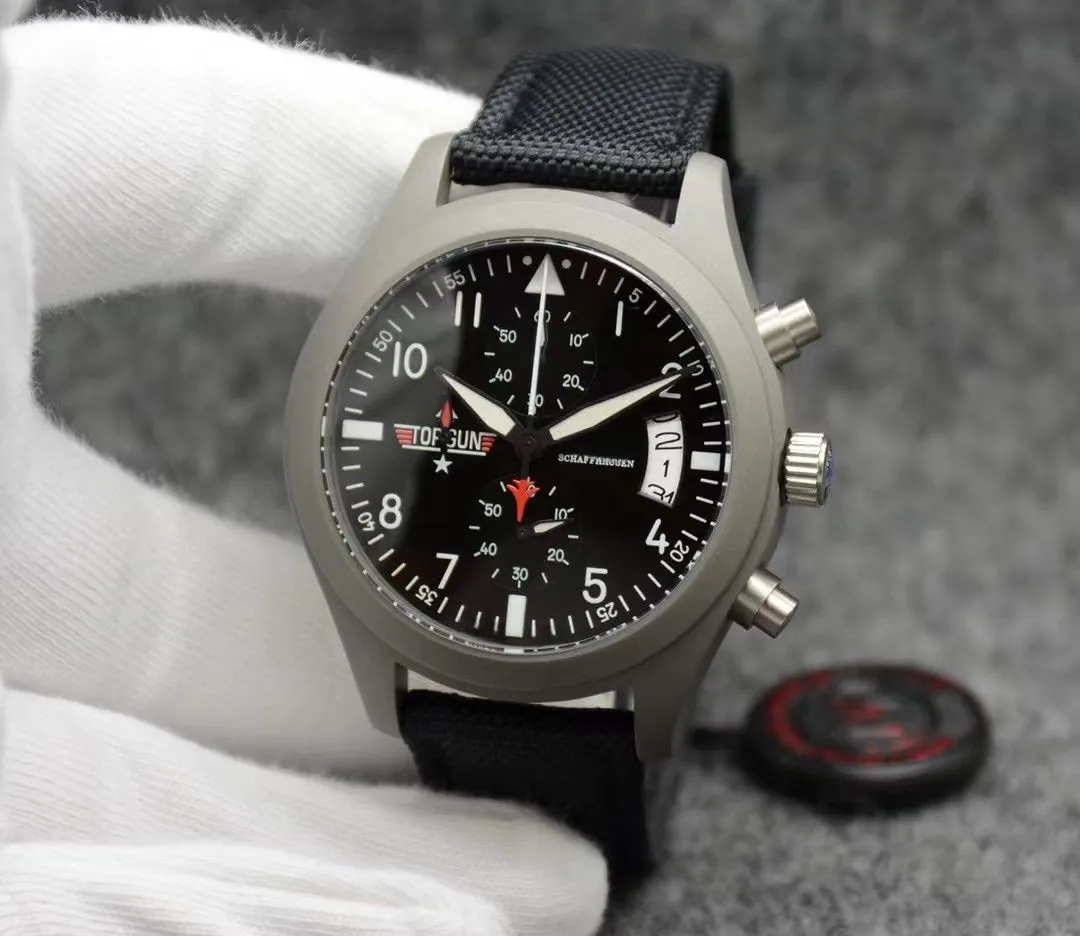 Luxury Quartz Watch For MenPilot Iws Series Casual... From ...