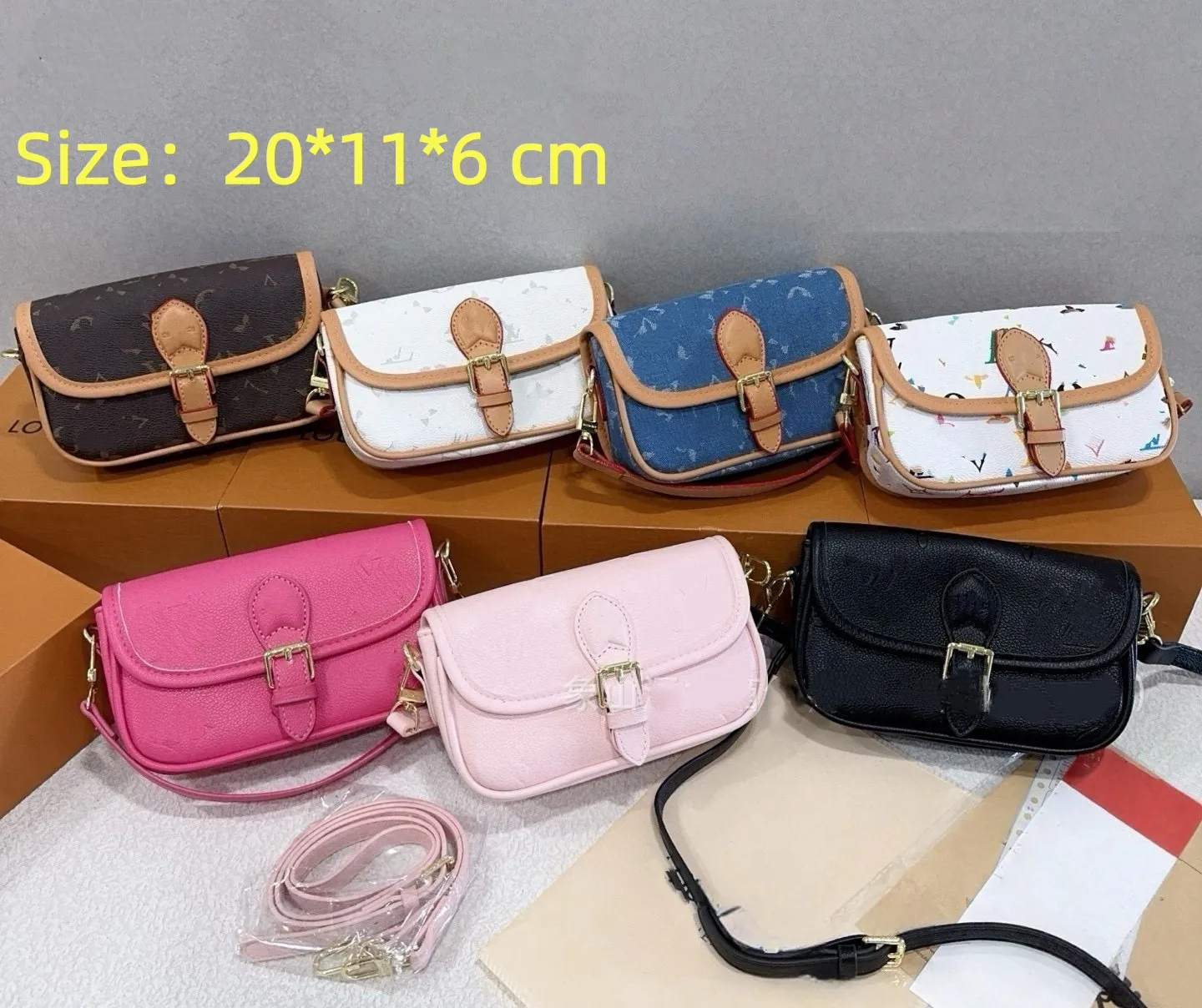 Mm Size M40995 Luxury Designer Bag Embossed Flower Women Handbag ...