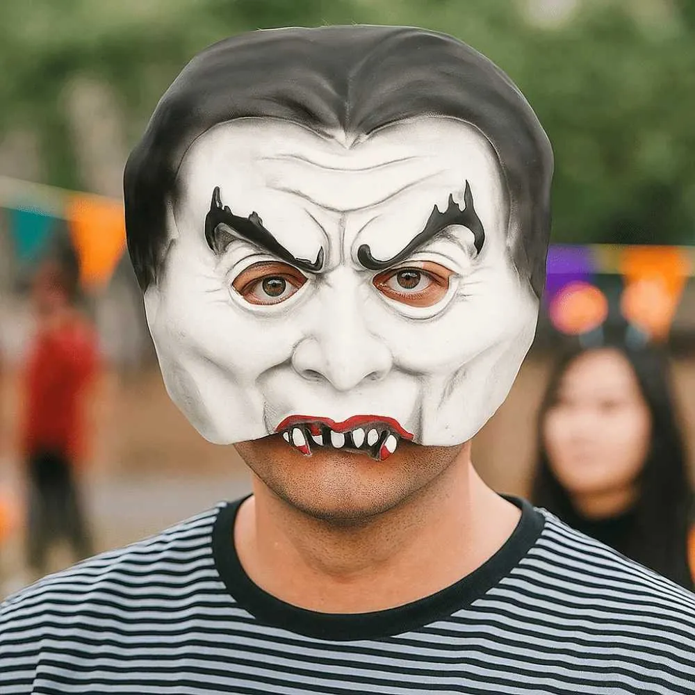 Scary Halloween Cosplay Mask, Restrict Latex Material, Haunted House ...