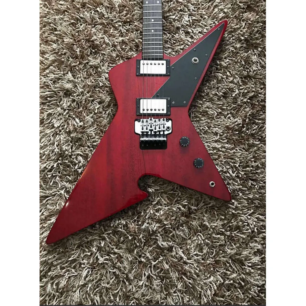 Rare Culprit Transparent Red Electric Guitar Floyd Rose Tremolo Bridge ...