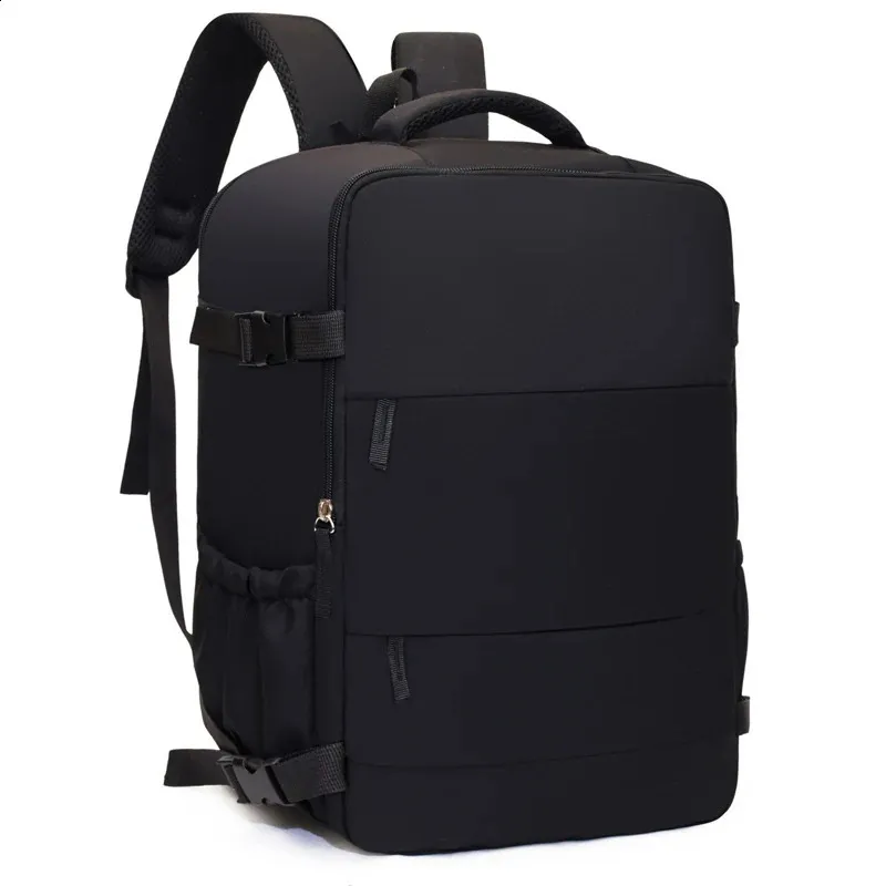 Unisex Oxford Backpack Travel Bag with Shoe Compartment, Large Capacity ...