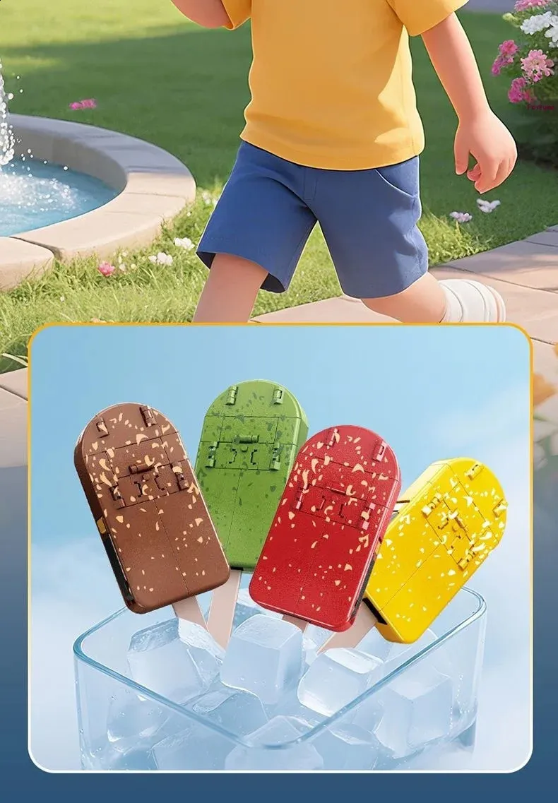 Transforming Toy Ice Cream Warrior Model, Boy's Educational Toy ...