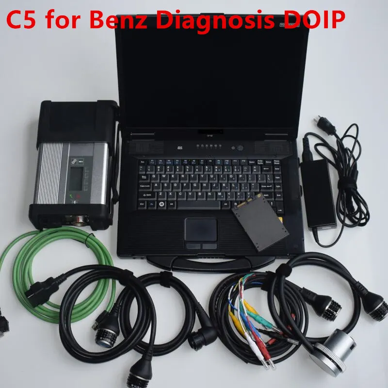 SD Connect C5 DOIP Multiplexer Mb Star Diagnostic Tool With Newest SSD ...