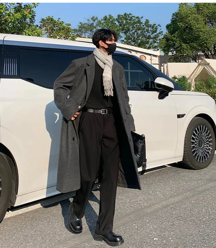 Trench Coat: Korean Fashion, High Quality, Soft, Comfortable, Casual ...