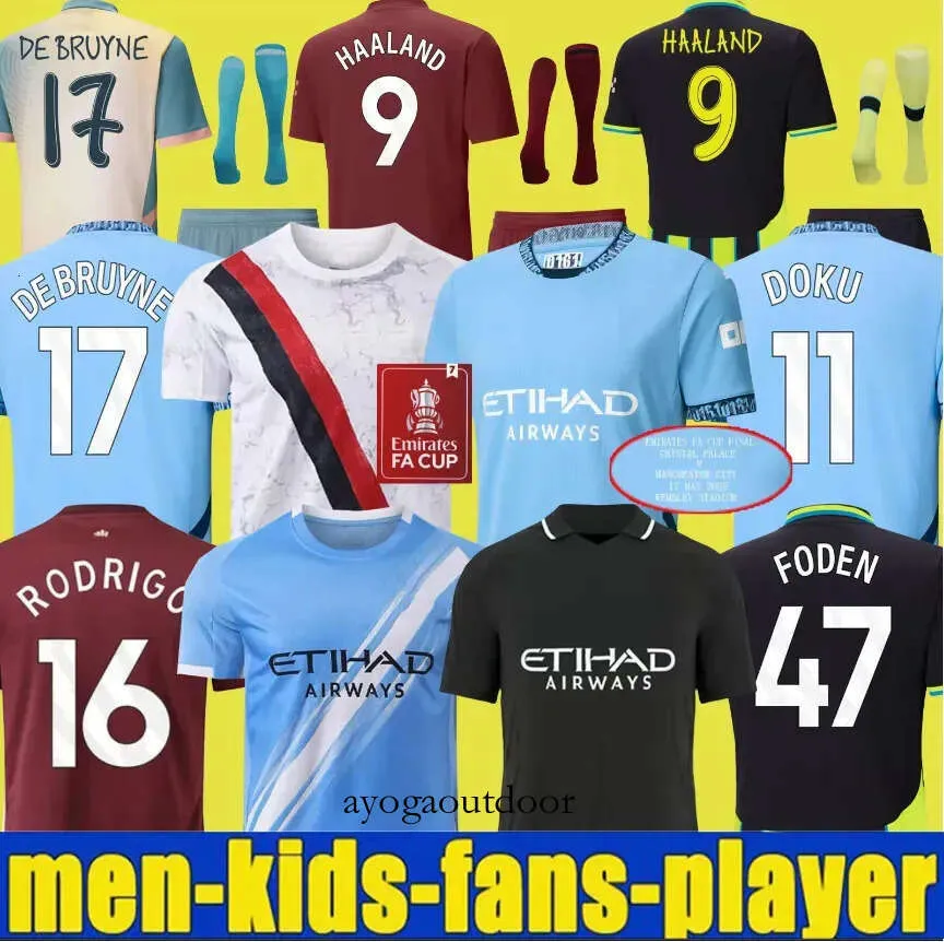 Haaland Soccer T Shirts 2026 2026 Kovacic, Grealish, De Bruyne, Foden ...