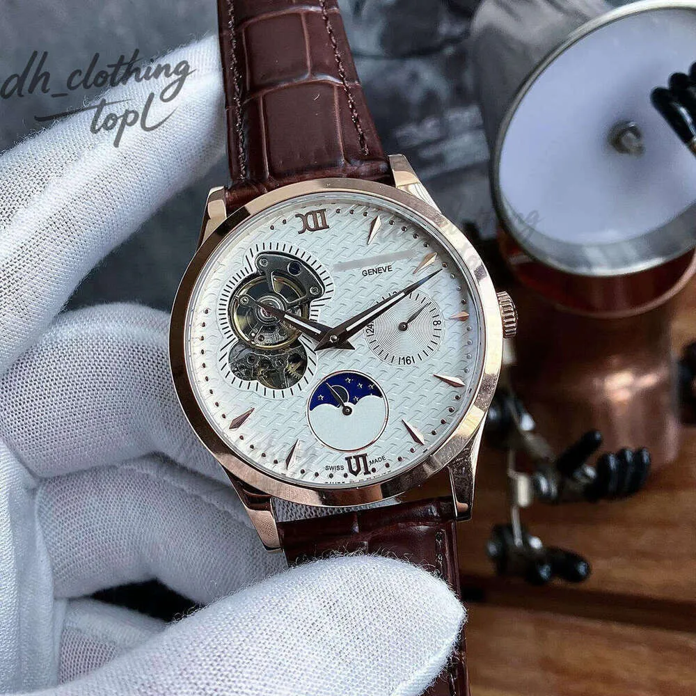 Patekes Philipes Watch Mechanical Designer Watch Silicone Strap Patekly ...