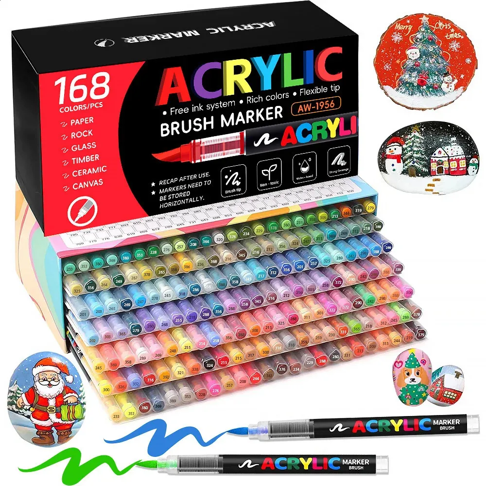 Direct Liquid Marker Pen Set - DIY Hand Drawn Graffiti Paint Art ...