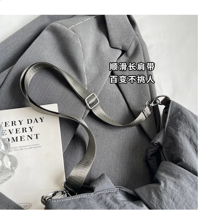 Korean Style Bowknot Tote Bag: Large Capacity Canvas Crossbody Single ...