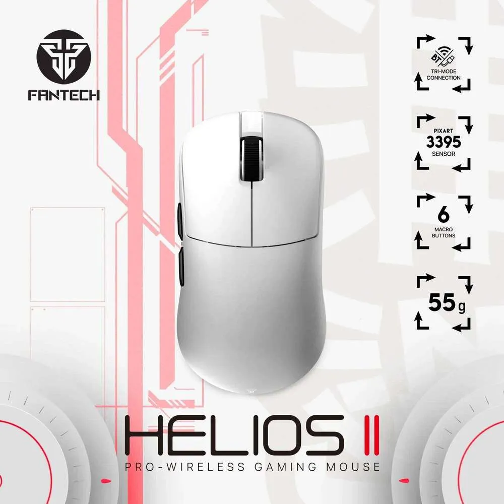 FANTECH Helios II XD3V3 Wireless Wired Gaming Mouse ... From Beloved9 ...
