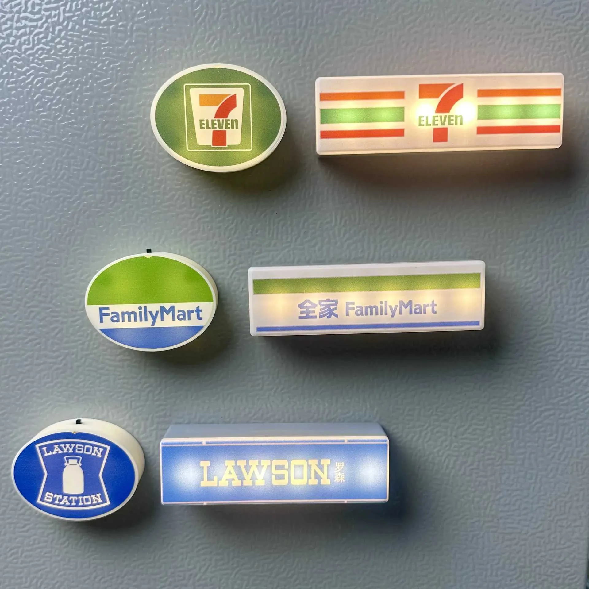 Magnetic Convenience Store Light Box Refrigerator Sticker Creative ...