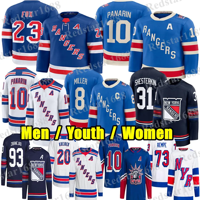 #10 Artemi Panarin NY Ranger Hockey Jersey #23 Adam... From ...