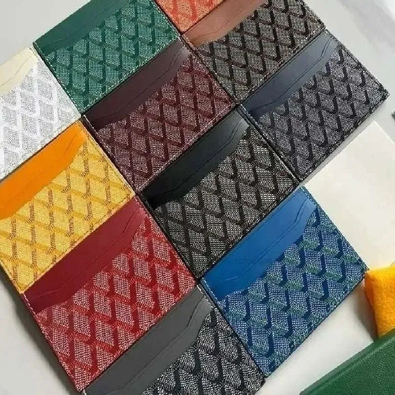 Saffiano Designer Bag Genuine Leather Wallet Billfold Case Mini Card ...