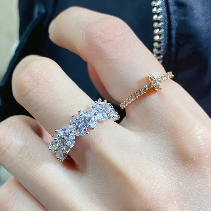 Adita Atlas Series Ring, Designer 925 Silver Ring, Size 6, 7, 8 ...
