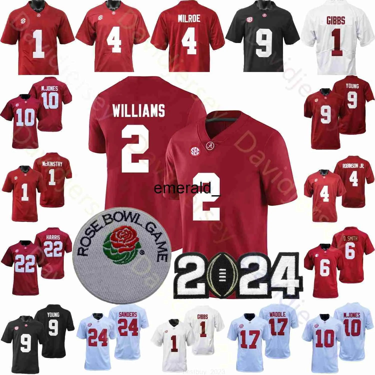 Alabama Crimson Tide Football Jerseys Custom Mens &... From ...