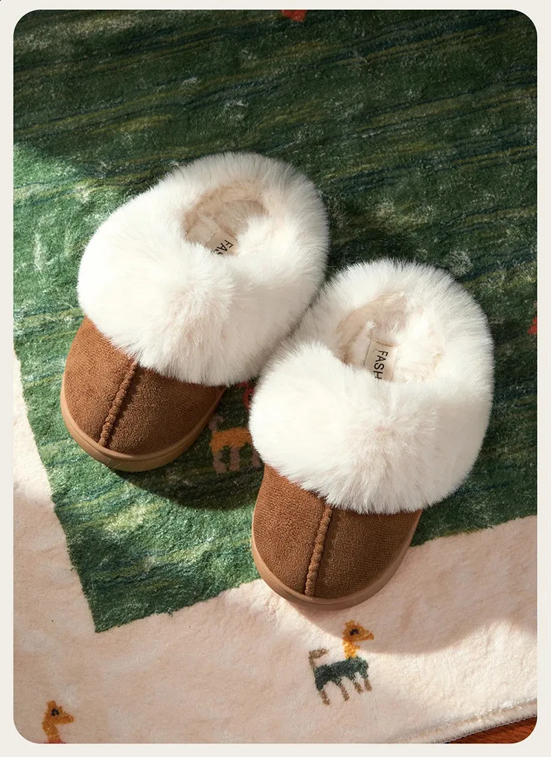 Cheerful Mario Winter Slippers for Children, Soft Nonslip Warm Family ...