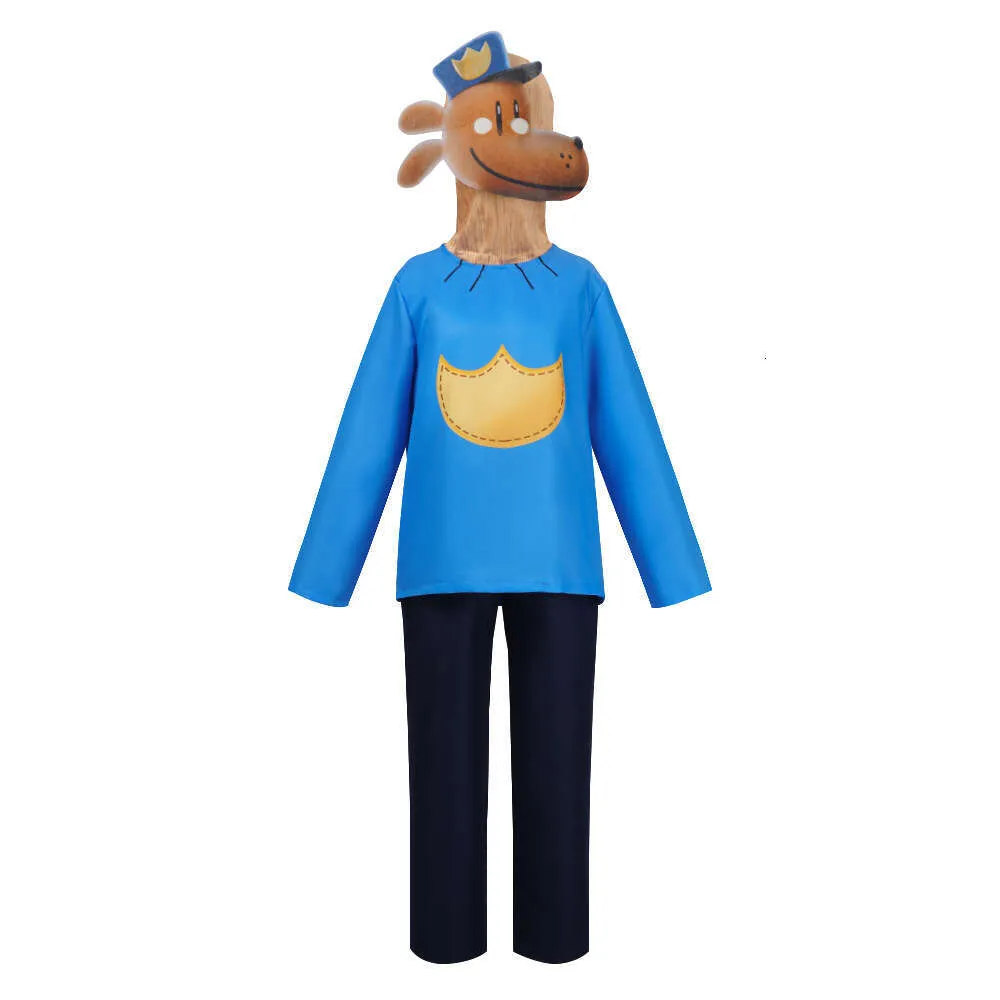 Detective Halloween Dog Man Costume Cosplay Outfit For Stage ...