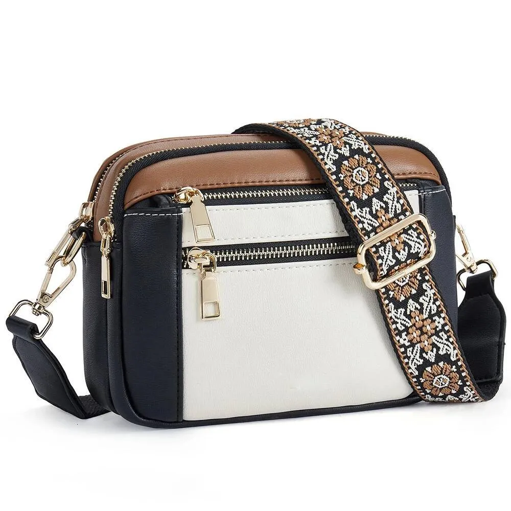 Extra Large Faux Leather Crossbody Bag for Women with Wide Shoulder ...