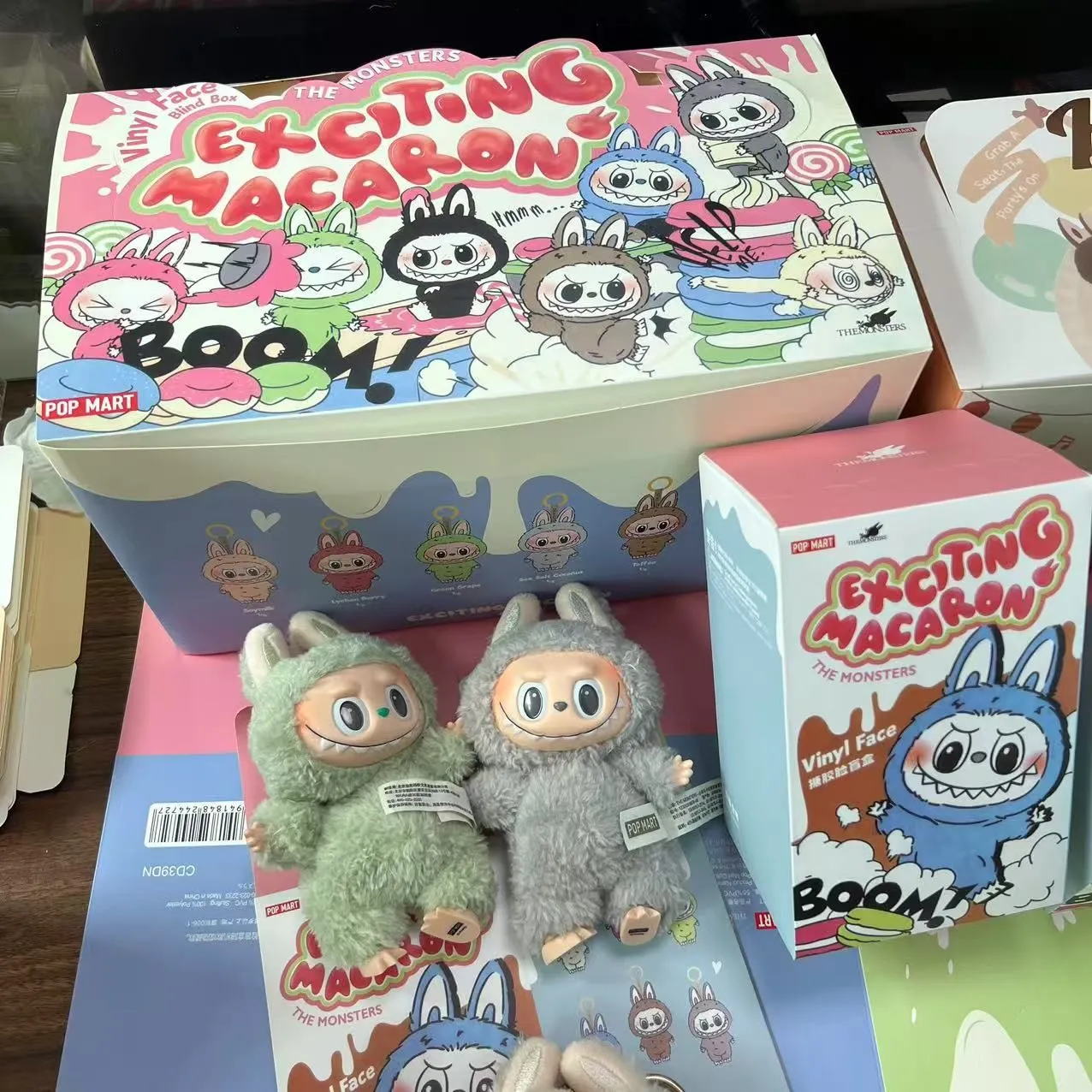 Orgianl Labubu Mystery Blind Box With Security Code Figures For Phone ...