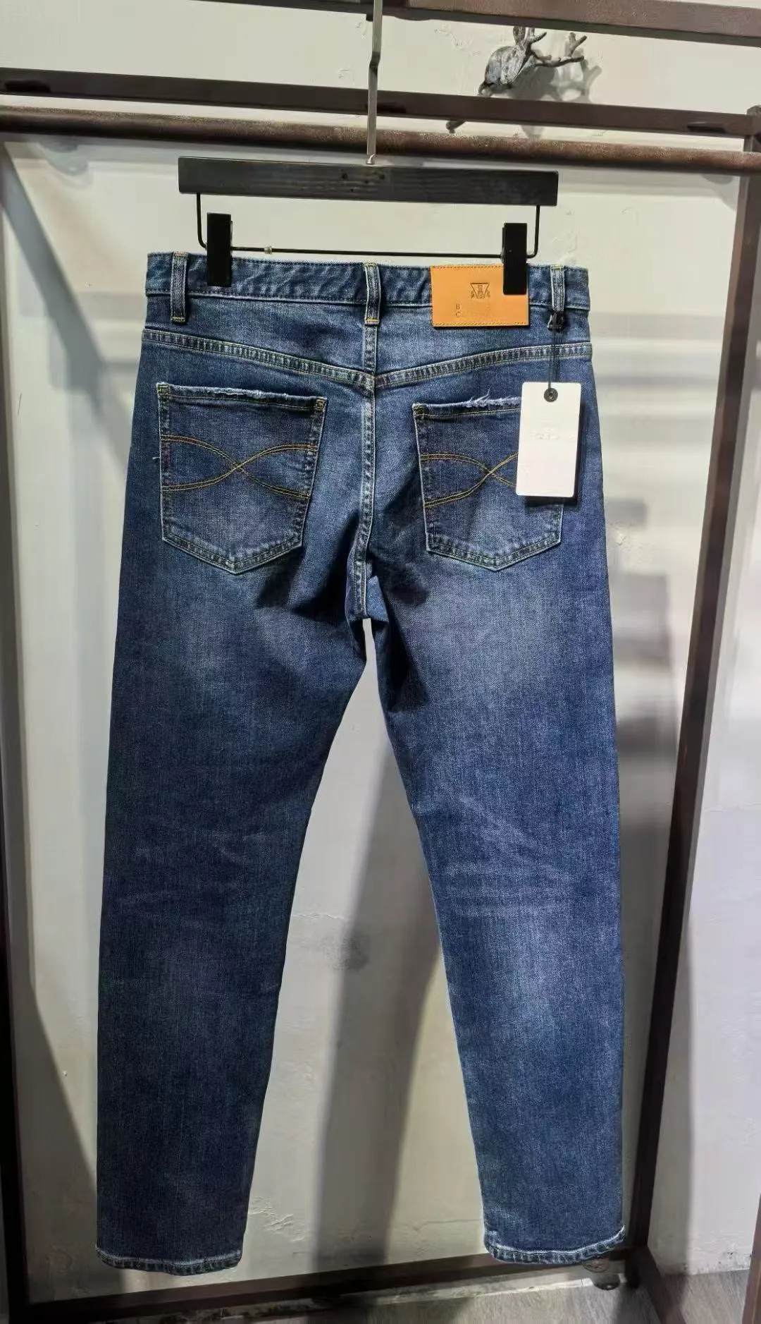 Brunello Cucinelli Mens Washed Distressed Jeans ... From Huahongmaoyi ...