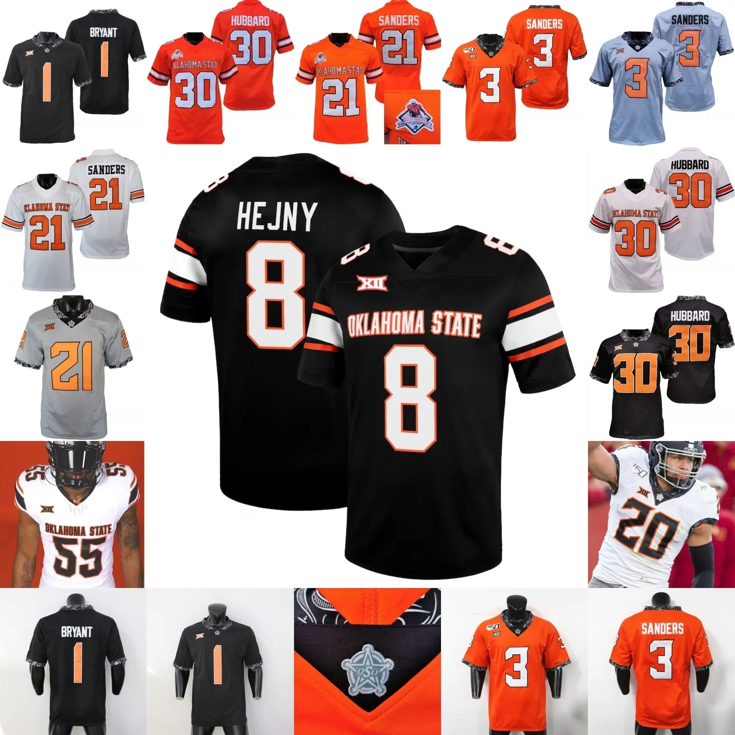Oklahoma State OSU Football Unisex Jersey From Davidjersey, $17.78 ...