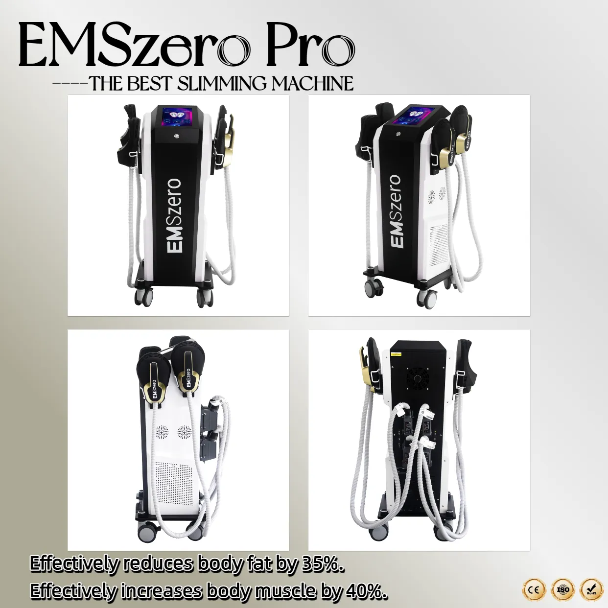 EMSzero Neo 6500W Body Sculpting Machine RF EMS Fat Removal, Muscle ...