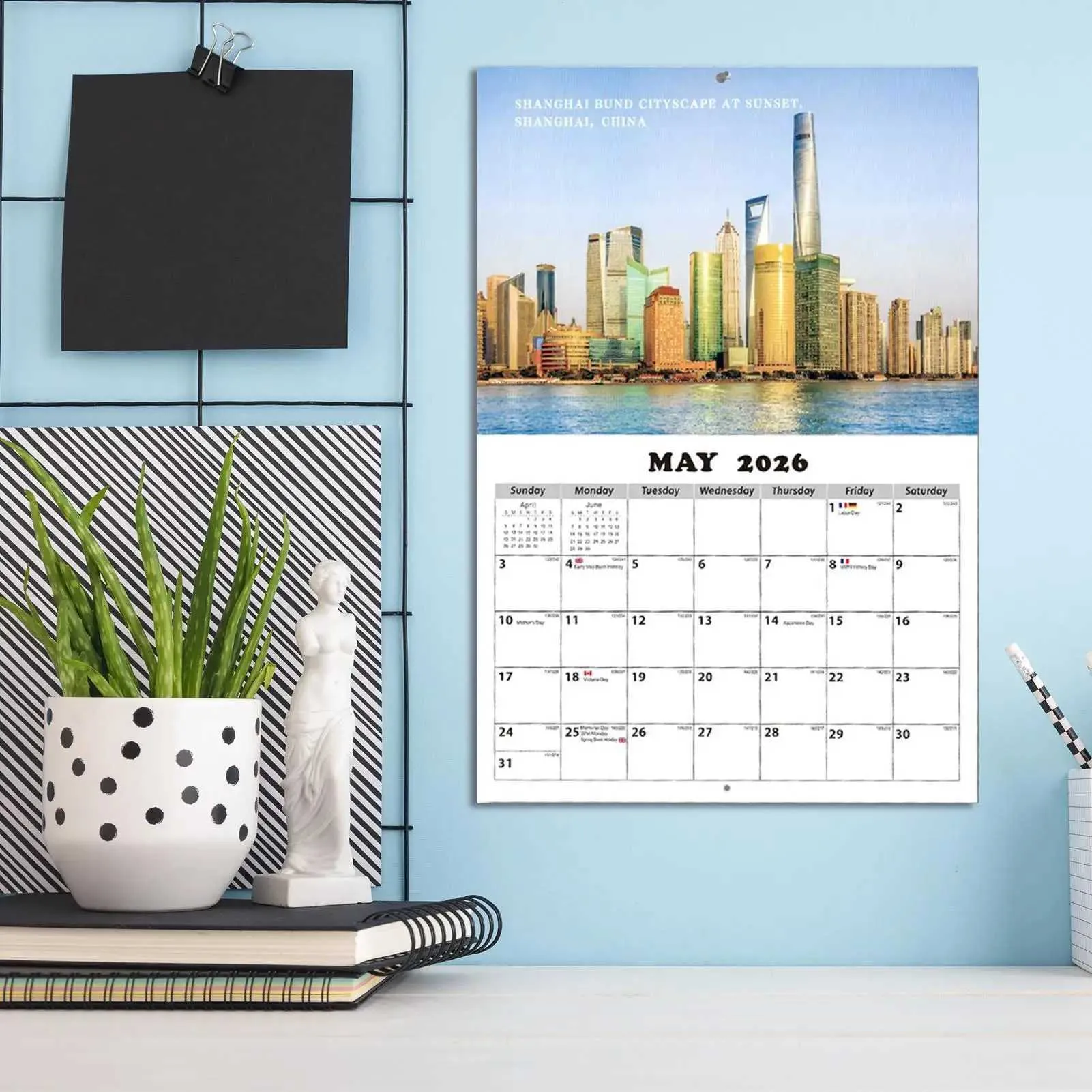 Landscape Wall Calendar 2026: Beautiful Monthly Landscape Calendar for ...