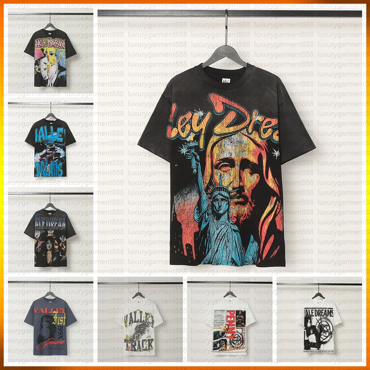 5A Designer Vale Shirt Summer Fashion Men's Shirt Valley T-Shirt ...