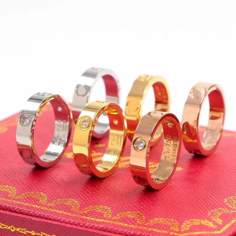 Classic Love Ring for Men and Women, 316L Stainless Steel, Branded ...