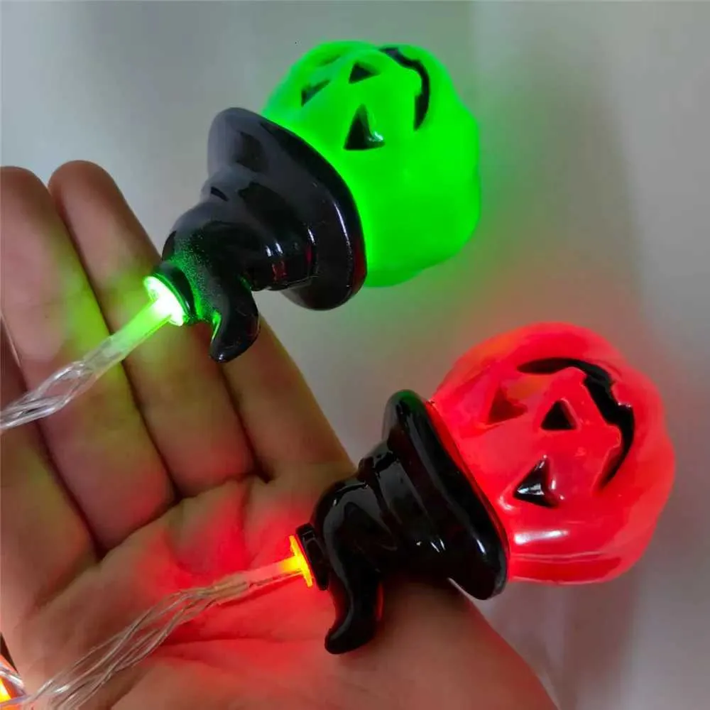 RGB Pumpkin String Lights For Halloween Indoor/Outdoor Decoration ...