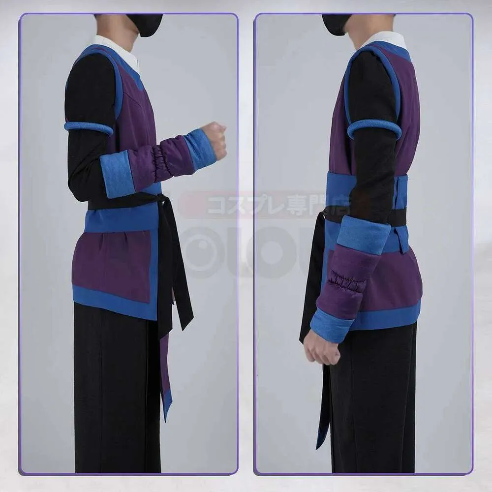 Xiao Hei Anime Fengxi Cosplay Costume Set: Top, T-Shirt, and Pants ...