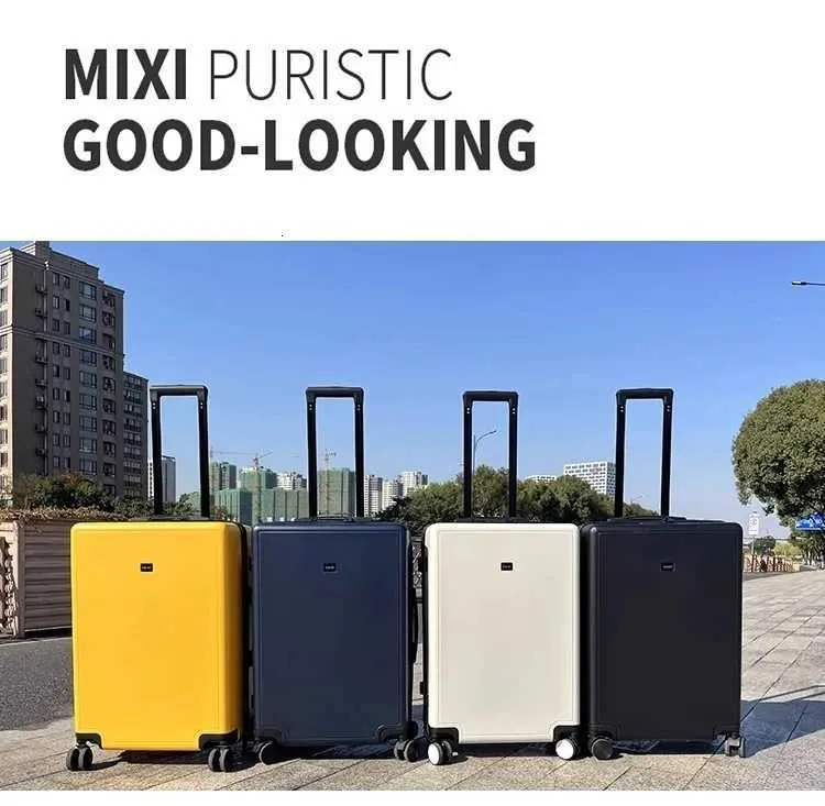 Japanese Minimalist Luggage Set: 24-Inch Ultralight Suitcase for Women ...