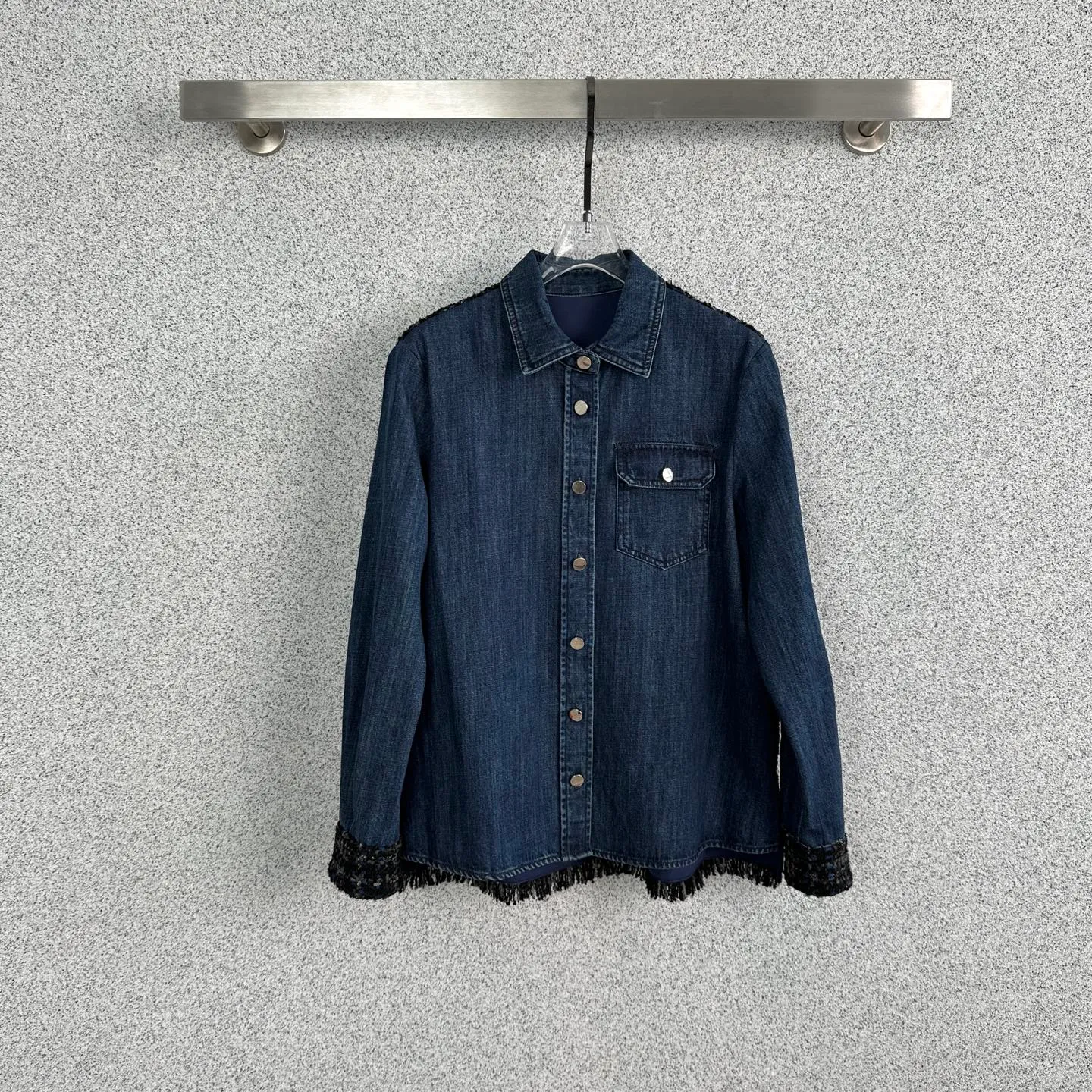 High End Australian Twinset Denim Jacket For Autumn And Winter By ...