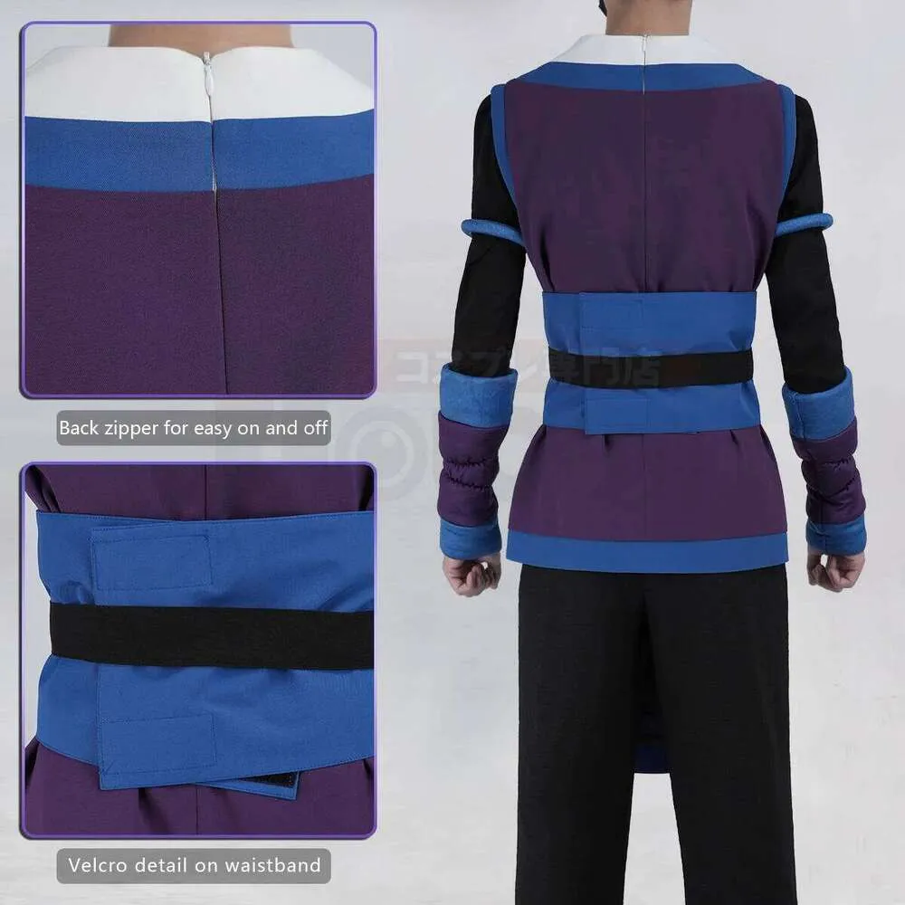 Xiao Hei Anime Fengxi Cosplay Costume Set: Top, T-Shirt, and Pants ...