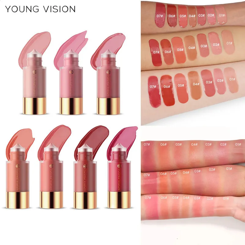 YOUNG VISION Hydrating Liquid Pressed Blush Pack Silky Natural Blush ...