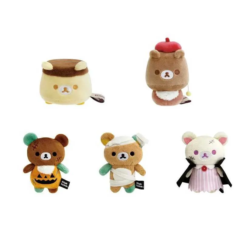 Kawaii Cartoon Rilakkuma Korilakkuma Keychain Cute Halloween Vampire ...