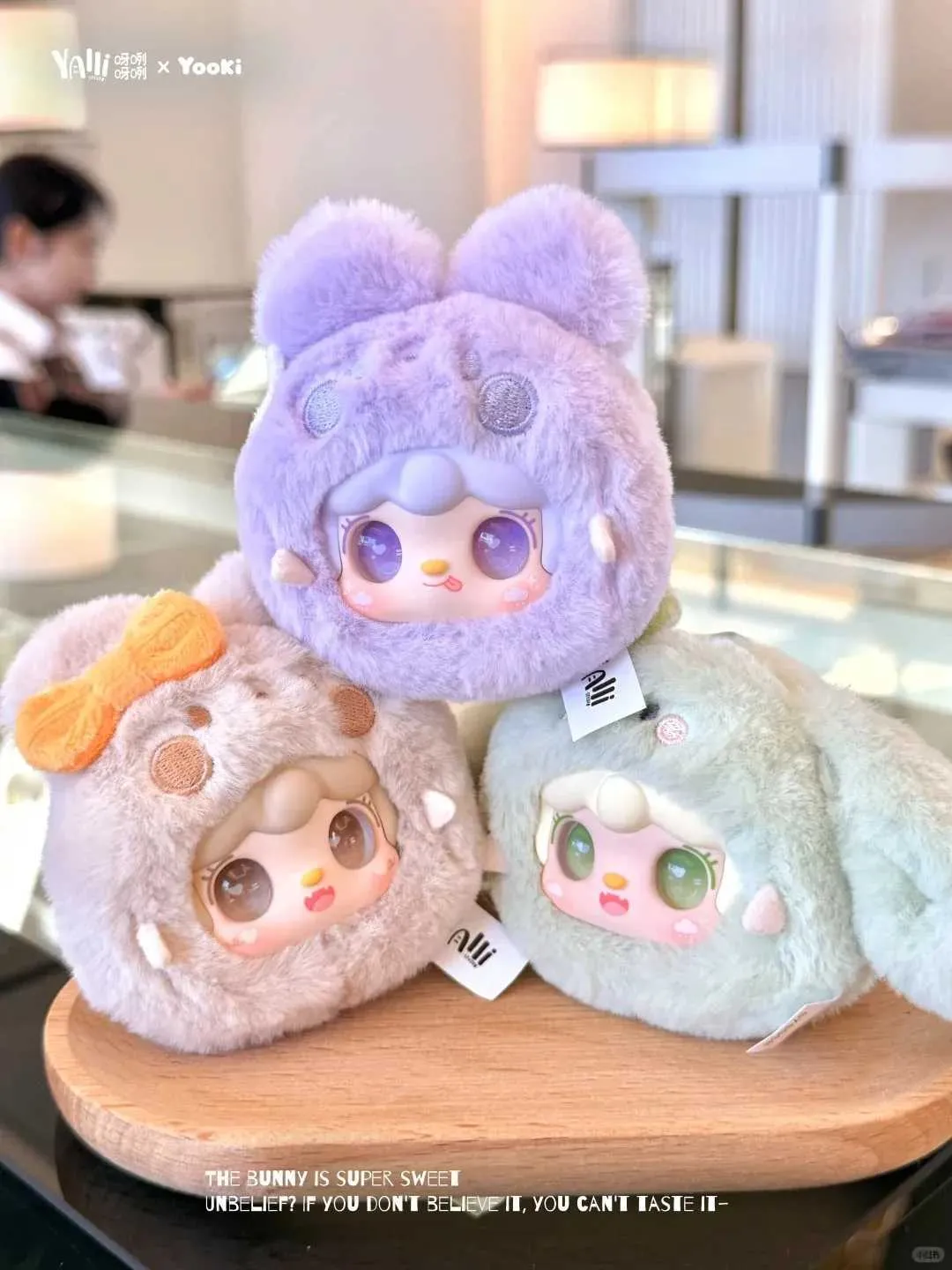 New Arrival Yooki V2 Cute Little Rabbit Vinyl Plush Blind Box Toys Soft ...