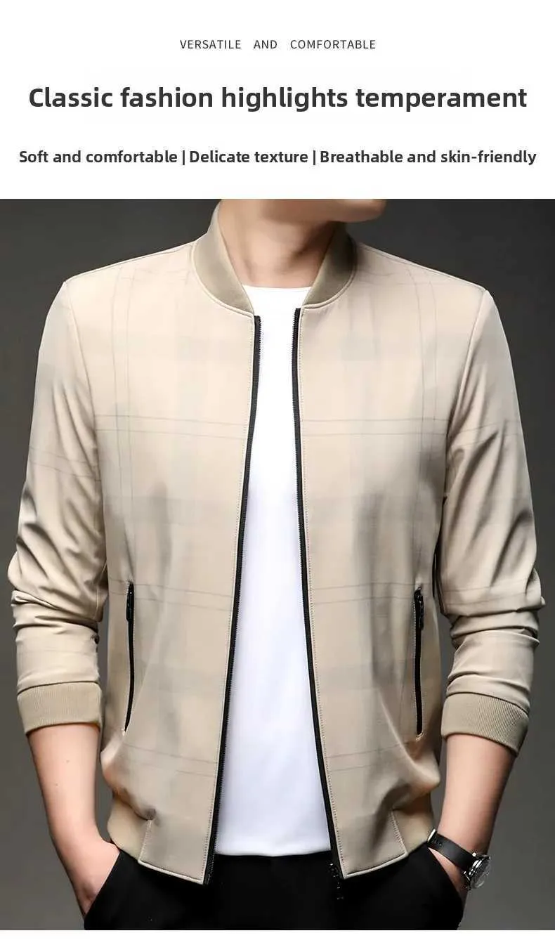 Premium Softshell Baseball Collar Men's Sports Outdoor Jacket Spring ...