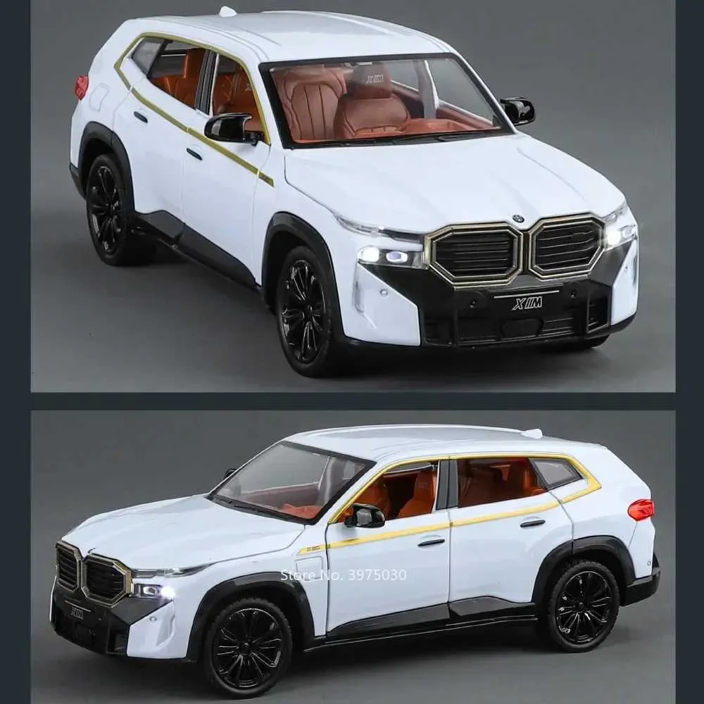 1:24 Scale Diecast Alloy Toy SUV Car Model with 6 Opening Doors, Pull ...