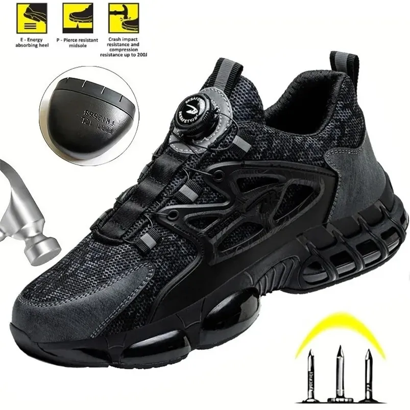 Steel Toe Shoes For Men Lightweight Safety Work... From Qiyue09, $31.05 ...