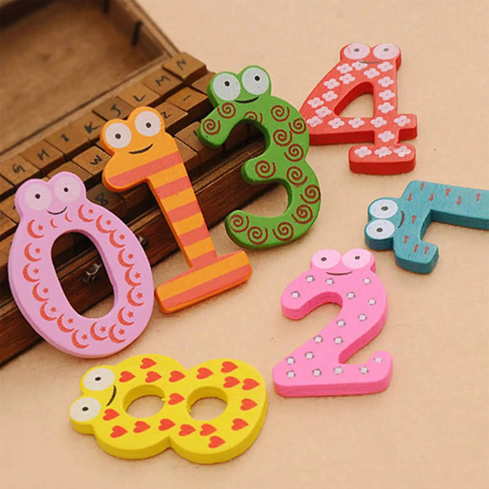 Colorful Magnetic Refrigerator Cute Fridge Magnets For Early Education ...