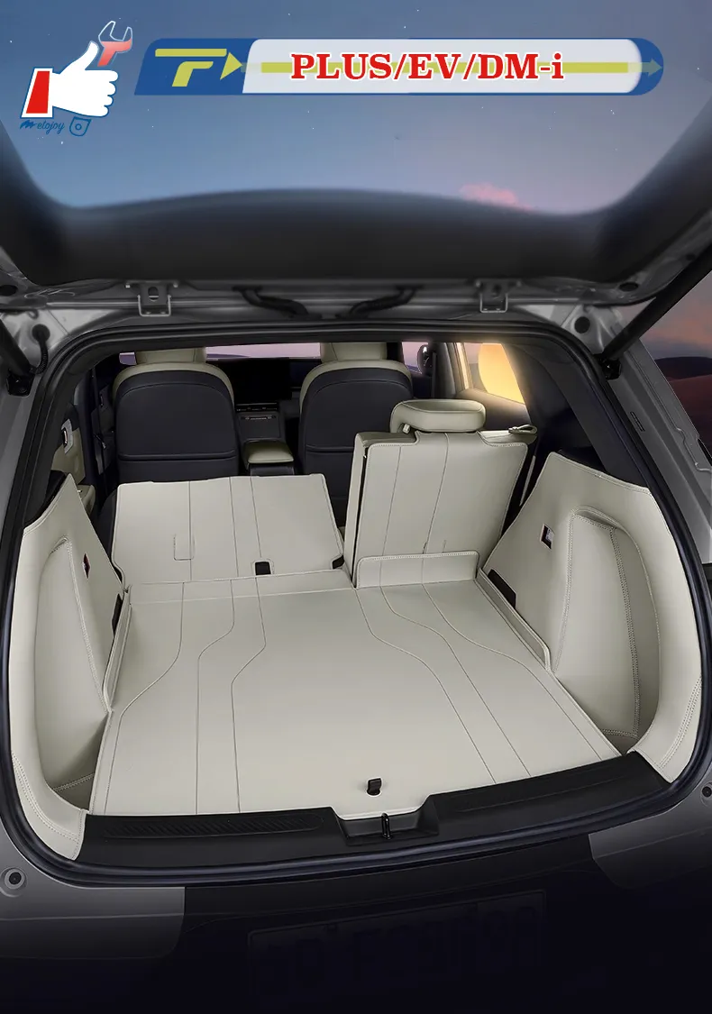 Custom Fit 3D Shaped Kia Telluride Trunk Mat For BYD SONG PLUS DM I ...
