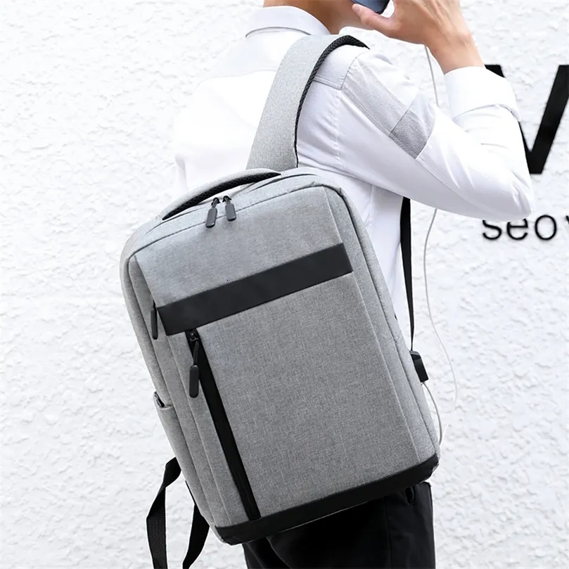Men's Multifunctional Backpack Multi-Compartment Pockets Business ...