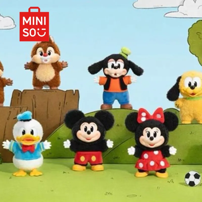 Spot MINISO Disney Mickey Mouse Blind Box Mickey Minnie Vinyl Doll ...