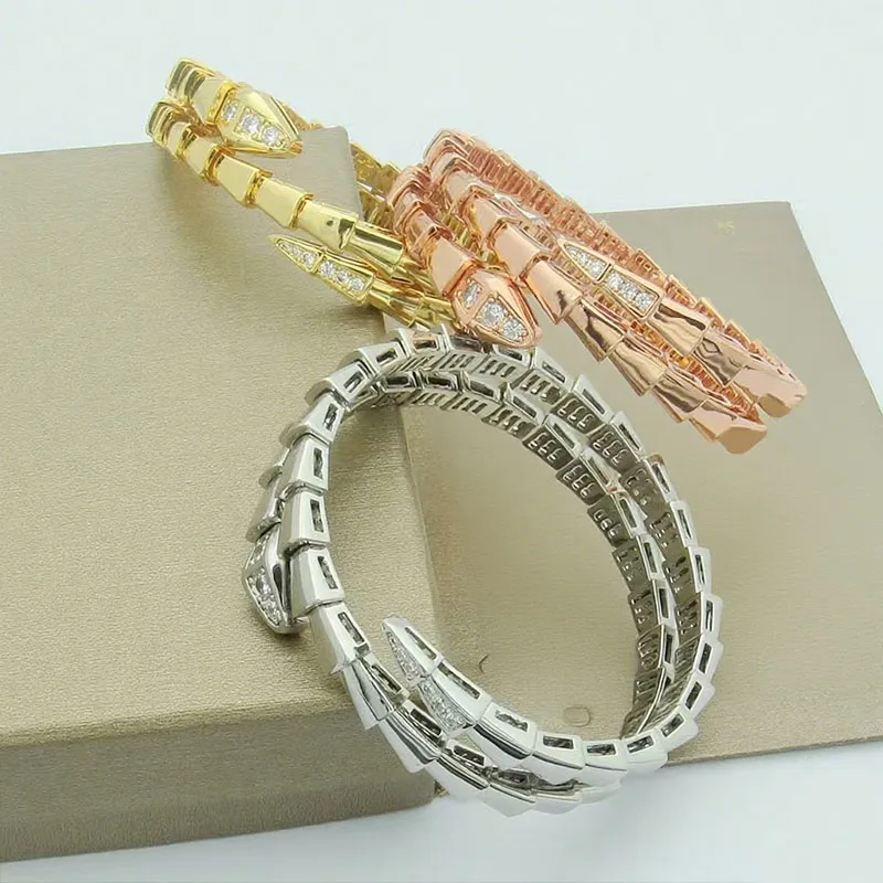 Luxury Double Circle Diamond Snake Head Snake... From Triplexedgee, $13 ...