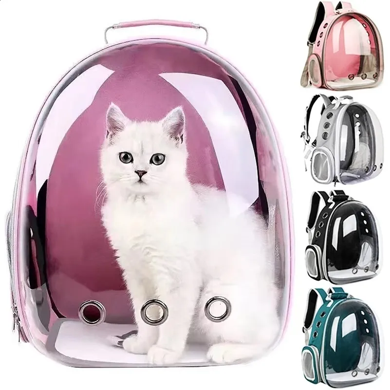 Cat Pet Backpack: Portable Transparent Space Capsule Bubble Design ...