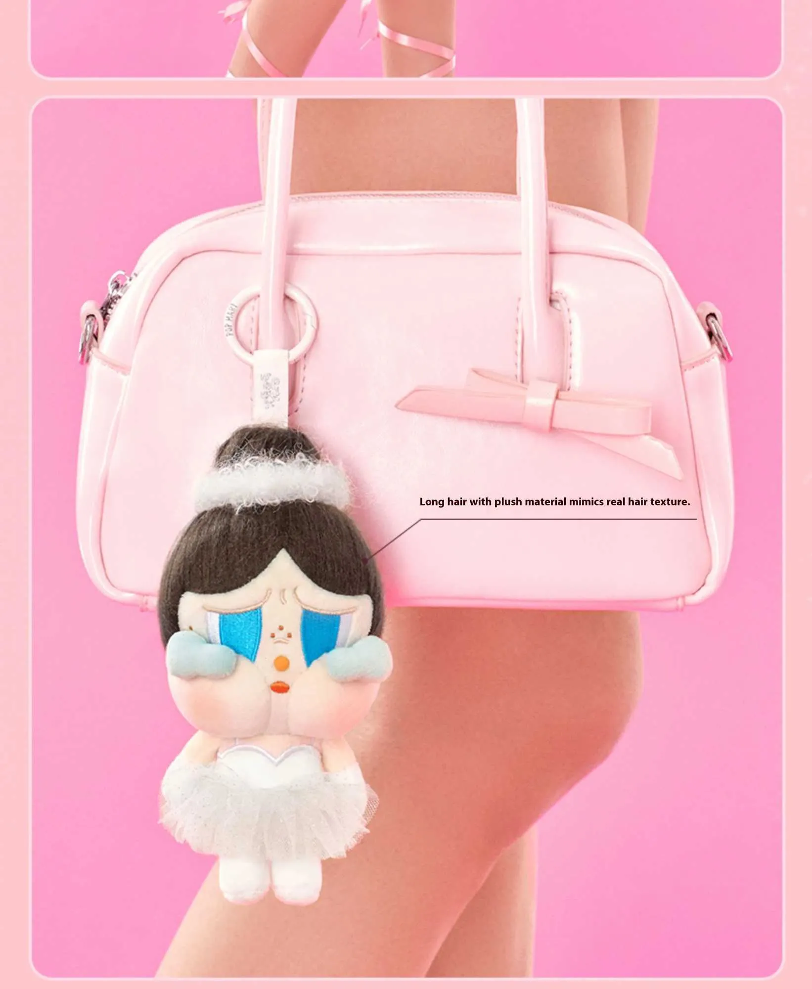 Authentic Crybaby Shiny Series Plush Hanging Card Birthday Gift for ...