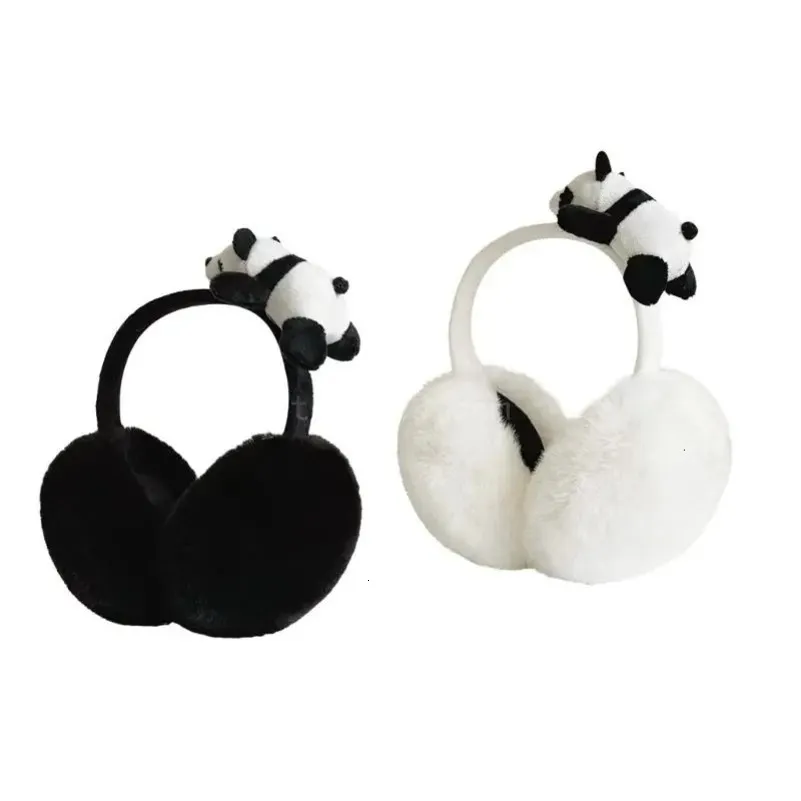 Cute Panda Plush Earmuffs Warm Winter Headphones... From Dang10, $9 ...