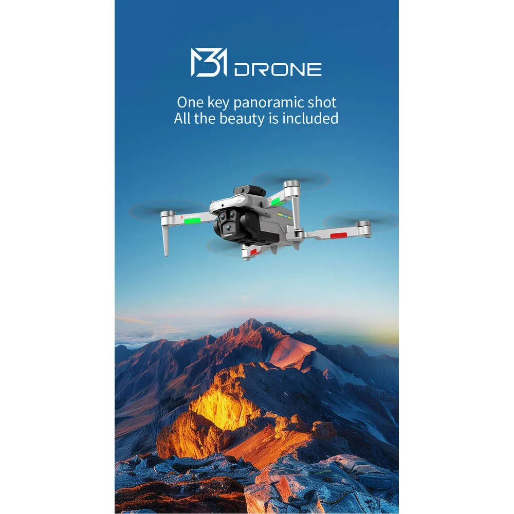 With 4.3-Inch Screen M3 Drone: HD Aerial Photography, Brushless Motor ...