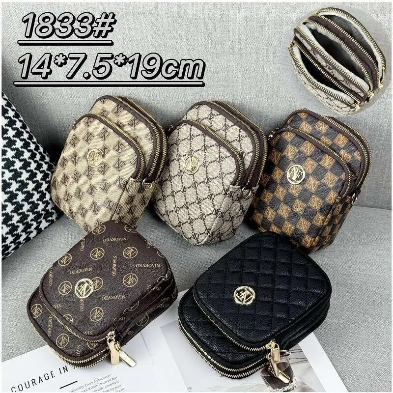 Multi Compartment Phone Bags Adjustable Size With Color And Material ...