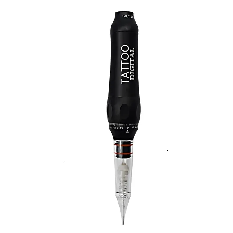 Derma Rotary Tattoo Machine Digital Acid Free Pen For Permanent Makeup ...